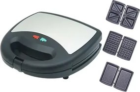 SOVIO SV-M08 / sendvičovač / 700W / 3 výměnné desky