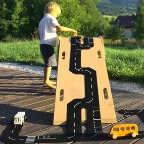 TODDLEROAD 2027 AUTOBUSOVÉ ZASTÁVKY - flexibilní silnice - 2 silikonov