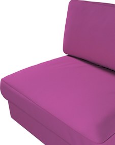 Potah na neskládací křeslo IKEA Kivik barva růžová látka pletený vzor