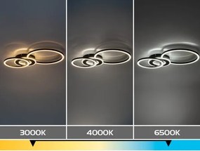 Rabalux 71485 - LED Stm stropní sv LUREO LED/24W/230V 3000-6500K 46x33 cm + DO