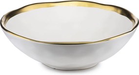 Keramická sada talířů Lissa White Gold 8ks