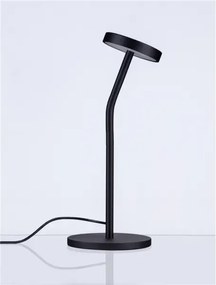 LED černá stolní lampa Logos