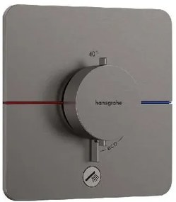 Hansgrohe ShowerSelect Comfort - Termostatická baterie pod omítku, kartáčovaný černý chrom 15589340