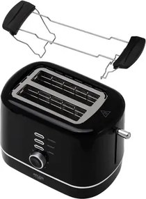 Adler AD 3224b černá / Topinkovač / 720W / 2 toasty / 7 stupňů opečení