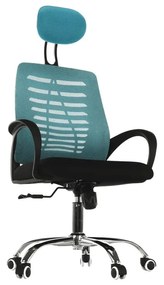 Tempo Kondela Kancelářská židle Elmas, modrá