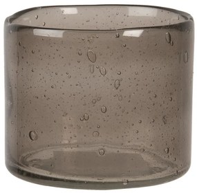 Svícen na čajovou svíčku se zakaleným sklem – 8x10 cm