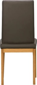 Casarredo - Komfort nábytek Dřevěná jídelní židle DEGO, Carabu výběr barev, (2ks) | potah: carabu 08,barva: szy-dub-koňak