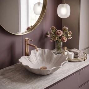 Rea, Umyvadlo na desku Rea Flower Beige, REA-U7888
