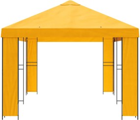 Zahradní altán 6 x 3 m Žlutá Polyester a ocel 190 gsm 3376014