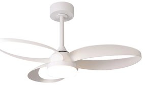 Matra 8700 Infinity, ventilátor se svítidlem a dálk. ovladačem, LED 24W 2700-5000K, bílá, průměr 92,5cm