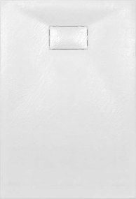 vidaXL Sprchová vanička SMC 120 x 70 cm [144774] Barva: Černá