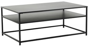 Noble Home Černý kovový konferenční stolek Dura 100 cm