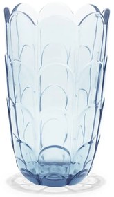 Světle modrá skleněná ručně vyrobená váza (výška 19 cm) Lily – Holmegaard