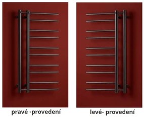 PMH Theia 500 x 940 mm T1C koupelnový radiátor chrom