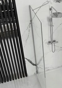 Rea - MOLIER sprchová stěna 90 x 190cm, chrom, REA-K8535