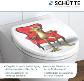 Eisl Sanitär WC prkénko Duroplast Soft Close Frog King 82190