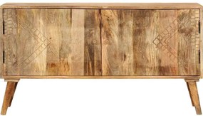 Příborník masivní mangovníkové dřevo 110 x 30 x 60 cm 246145