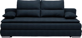 XXXLutz ROZKLÁDACÍ POHOVKA, textil, tmavě modrá Livetastic - Rozkládací pohovky - 001574001204