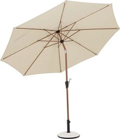 Béžový slunečník ø 300 cm Palinuro – Bizzotto