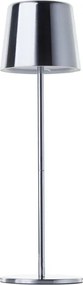 Brilliant G40939/68  Stolní AKU lampa XAANA broušený nikl USB-C , CCT