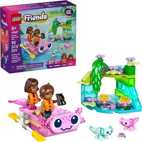 Lego® friends 42681 dobrodružný člun s axolotly 5702018060384