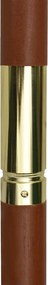 vidaXL Zahradní slunečník s dřevěnou tyčí 200 x 300 cm [42960] Barva: krémová
