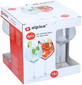 ALPINA Sklenice na koktejly 730 ml sada 4 ksED-249630