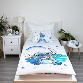 Jerry Fabrics Dětské bavlněné povlečení do postýlky Baby Lilo and Stitch "Rainbow", 100 x 135 cm, 40 x 60 cm