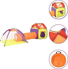 vidaXL Dětský stan na hraní s 250 míčky 338 x 123 x 111 cm [3107731] Barva: Vícebarevné 1
