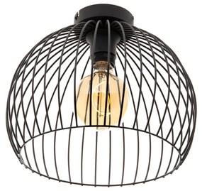 Moderní závěsná lampa černá - Koopa