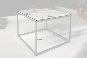 Bílý konferenční stolek Elements