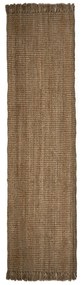 Ručně tkaný jutový běhoun v přírodní barvě 60x300 cm Jute Boucle – Flair Rugs