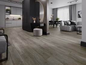 Mexen Sherwood vzorek vinylových panelů SPC 6,5 mm, podložka IXPE 1,5 mm, 4 V-drážka, dub - F1051-S