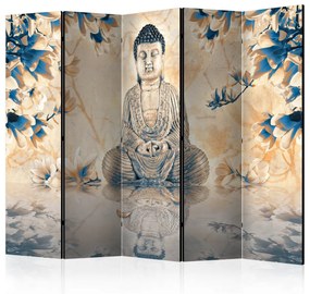 Paraván Buddha of Prosperity Dekorhome 225x172 cm (5-dílný)