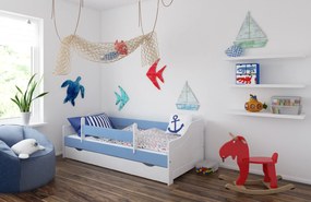 BabyBeds Dětská postel LILI Velikost postele: 160x80 cm, Barevné provedení: Bílá, Úložný prostor: Ne, bez úložného prostoru Bílá