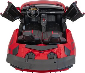 Dětské elektrické autíčko Lamborghini Aventador SV 24 V červené