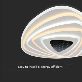 LED Stmívatelné stropní svítidlo LED/120W/230V 3000-6500K + DO