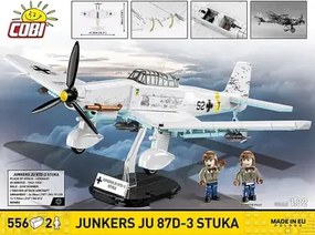 COBI 5768 Junkers Ju 87D-3 Stuka / Stavebnice / 556 kostek / 2 figurky