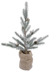 Vánoční stromek v jutovém obalu 40x55x40cm