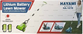 Sekačka na trávu HAYAMI HA-1078 + 2x baterie + příslušenství