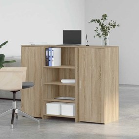 Recepční stůl dub sonoma 135x50x103,5 cm kompozitní dřevo 3324189
