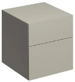 Geberit Xeno 2 - Boční skříňka 450x510 mm se zásuvkami, šedobéžová 500.504.00.1