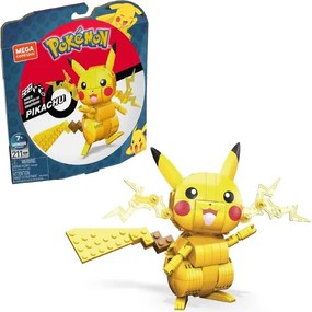 Mattel Pokémon Pikachu Mega Construx Vícebarevná