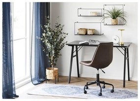 Tmavě hnědá kancelářská židle Monaco – House Nordic