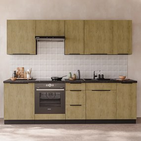 CREMONA cc | horní skříňka 80 NAGU-36 1F výklopná | 80 cm | HLUBOKÁ | černá/cremona