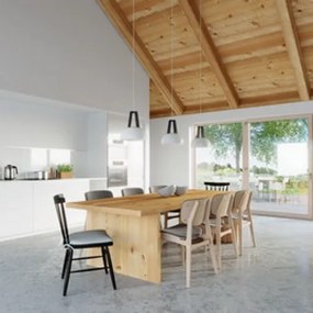 Závěsné svítidlo Sollux SL.0387 E27 60W bílá/černá