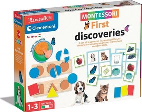 Sada Clementoni Montessori - první objevy, 6 her [6002987]