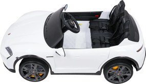 Ramiz Porsche Taycan Turbo S bílé autíčko