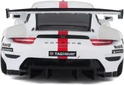 Bburago RACE Porsche 911 RSR bílá / 1:24 / od 3 let