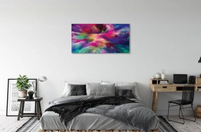 Obrazy na plátně fraktály barevné 120x60 cm